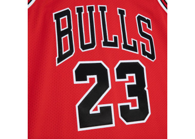 textile maillot mitchellandness authentic jersey '97 jordan red.